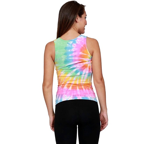 American Apparel | Tops | Aa Pastel Tie Dye Swirl Tank Top Rave ...
